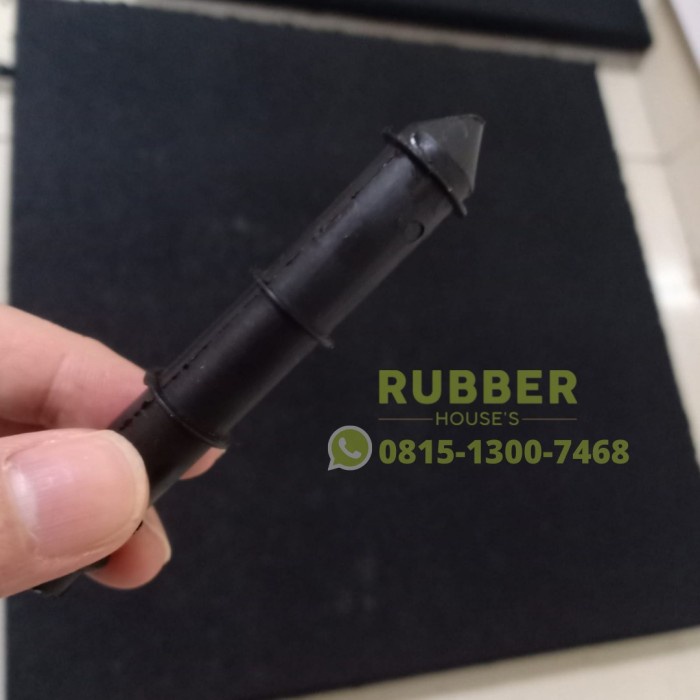 Jual Rubhouse 4cm x 50cm x 50cm HITAM ( PIN HOLE ) - Rubber Tile ...