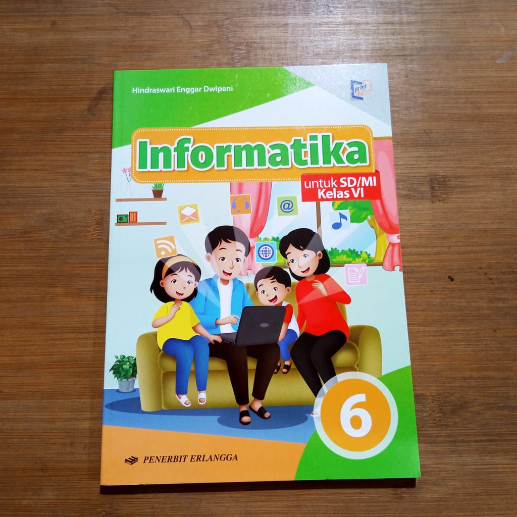 Jual INFORMATIKA SD KELAS 6 ERLANGGA | Shopee Indonesia