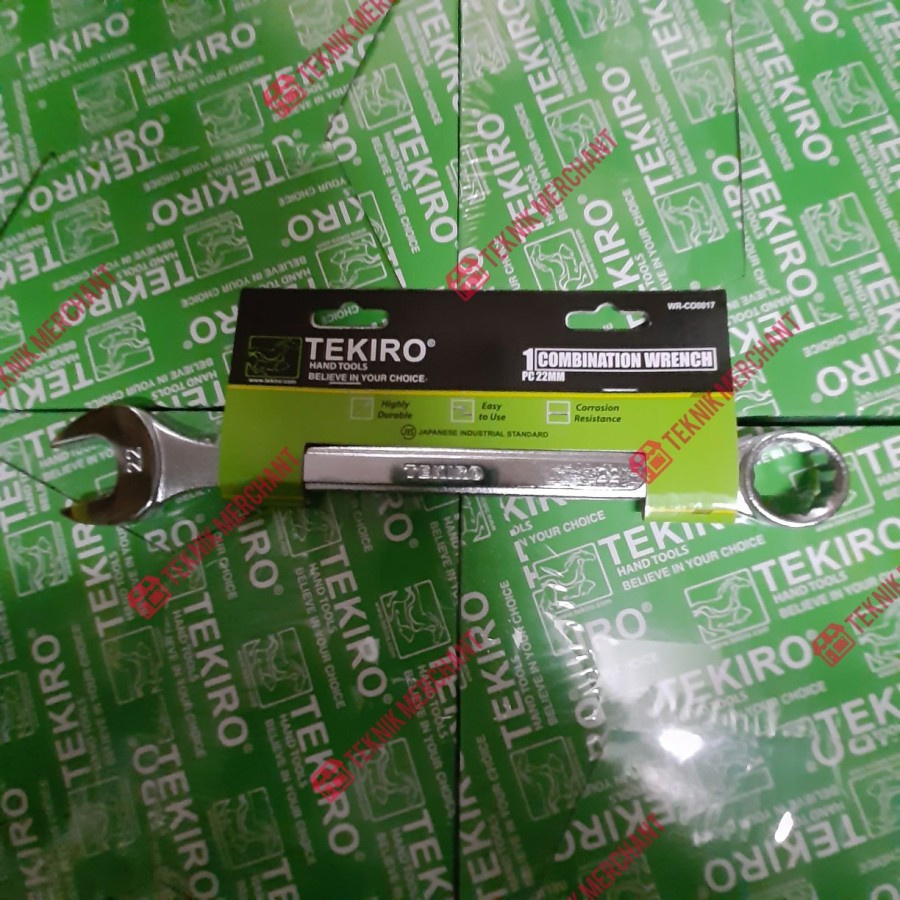 Jual TEKIRO KUNCI RING PAS 22 MM banci kombinasi combination wrench 22mm | Shopee Indonesia