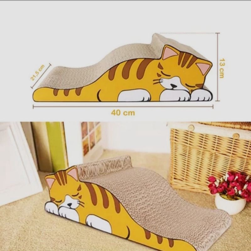 Jual Cat Scratcher Board atau Garukan Kucing Type CS | Shopee Indonesia