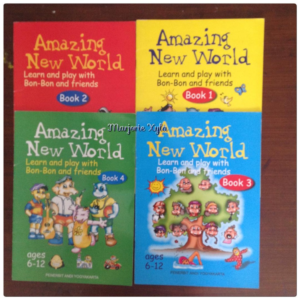 Jual Buku Amazing New World Learn And Play With Bon-Bon And Friends ...