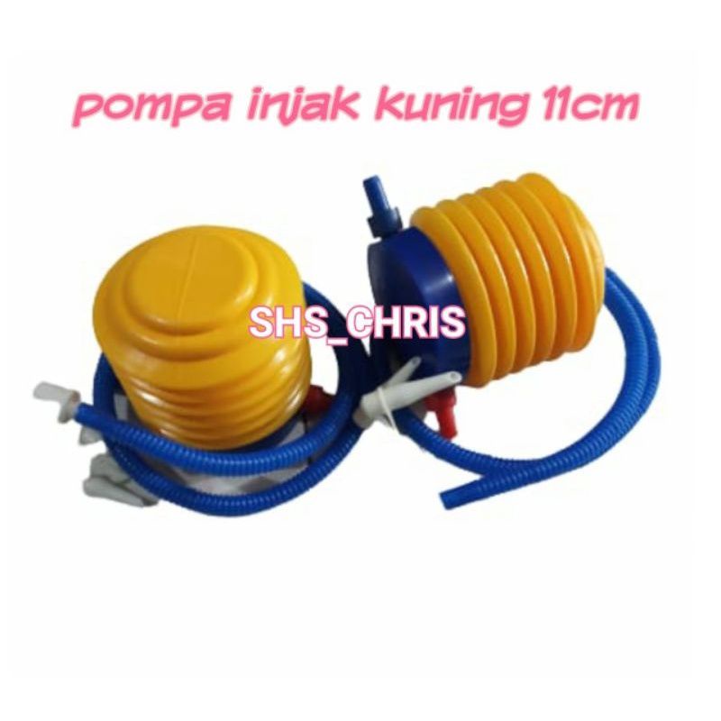 Jual POMPA INJAK KUNING/POMPA ANGIN 11CM | Shopee Indonesia