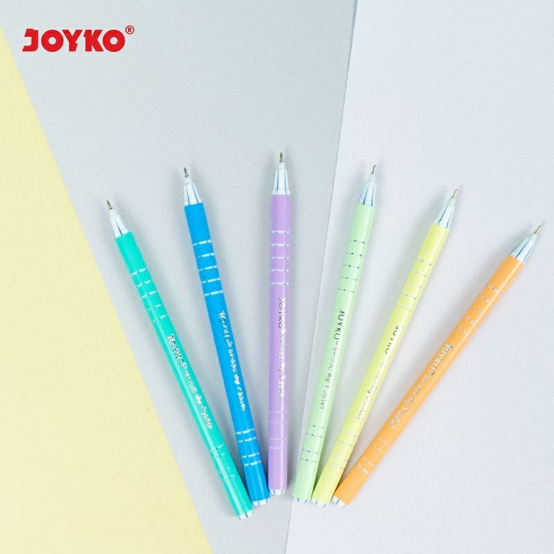 Jual Ball Pen ( Pena ) Joyko BP-336 My Pastel 0.7mm ( Pcs ) | Shopee Indonesia