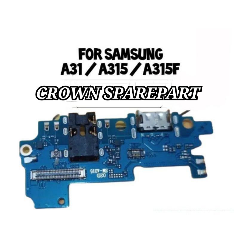 Jual BOARD PAPAN CAS KONEKTOR CONEKTOR CHARGER SAMSUNG A31 A315 A315F PLUG IN MIC CROWN | Shopee ...