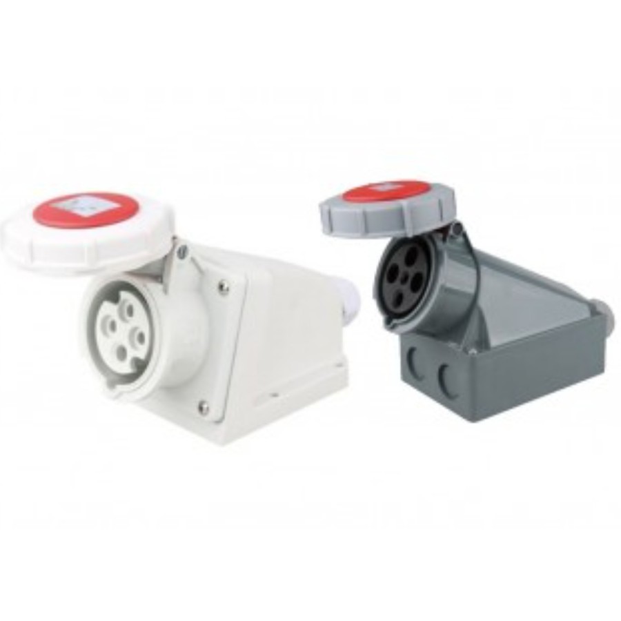 Jual WALL SOCKET MOUNTING 4 POLE / PIN 32A IP67 FORT FT-1242 | Shopee ...