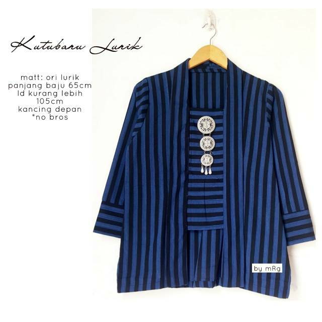 Jual Kutubaru Lurik/ Atasan Batik Lurik | Shopee Indonesia