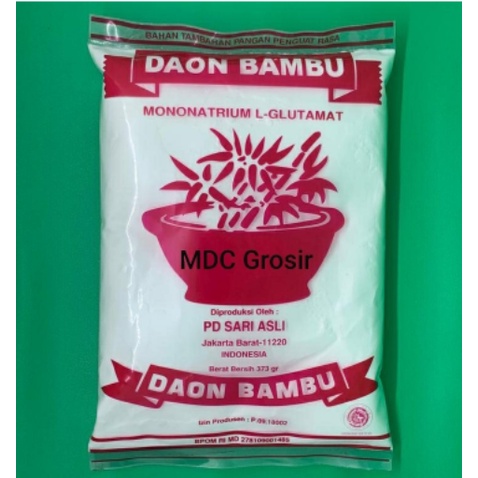 Jual Micin Vetsin Penyedap Rasa Cap Daon Bambu 373 Gram | Shopee Indonesia