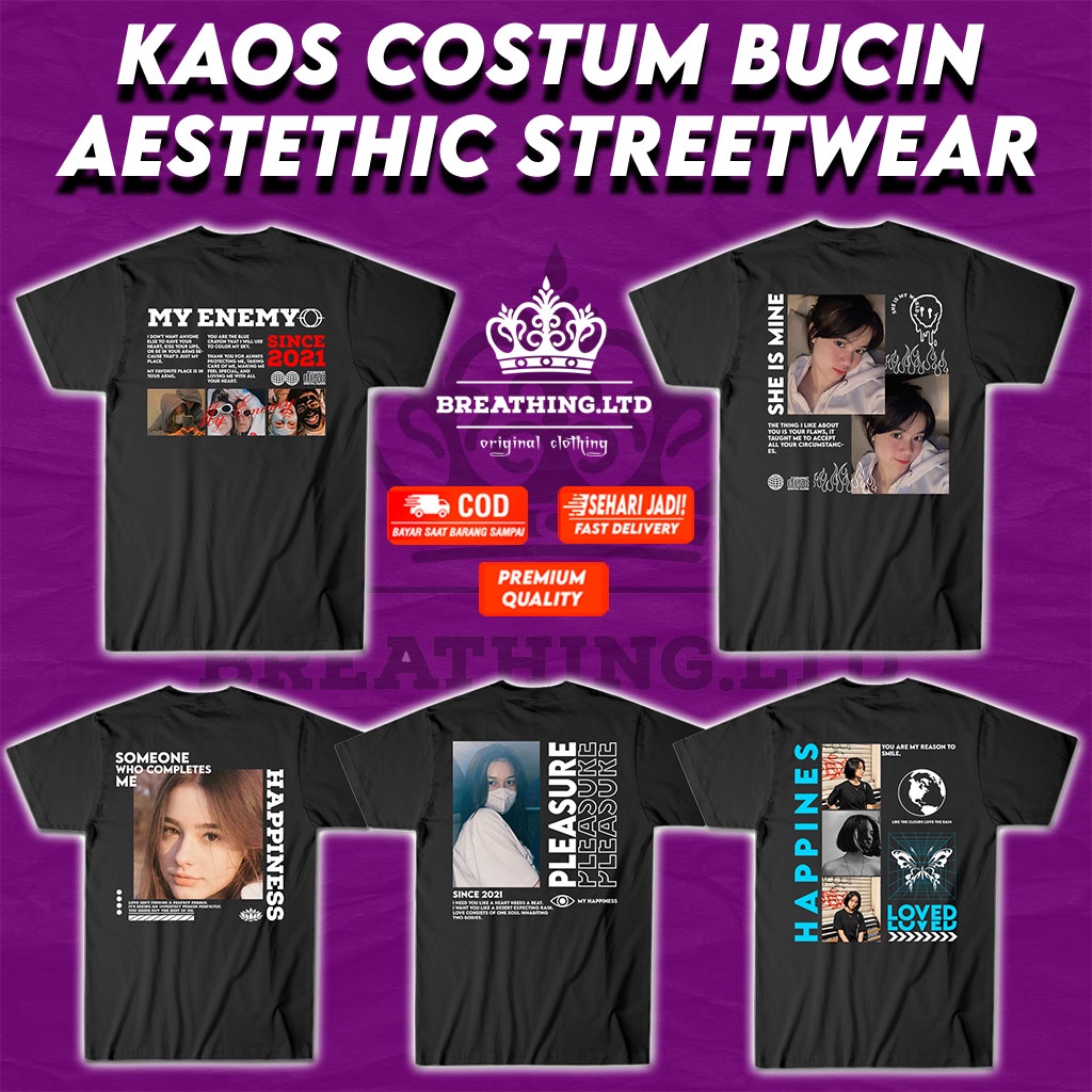 Jual Kaos Baju CUSTOM FOTO STREETWEAR BISA REQUES DESIGN PACAR KALIAN ...