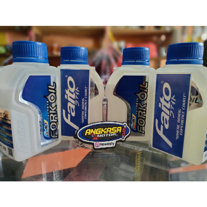 Jual fork oil faito racing minyak shock 250ml 15w 10w | Shopee Indonesia