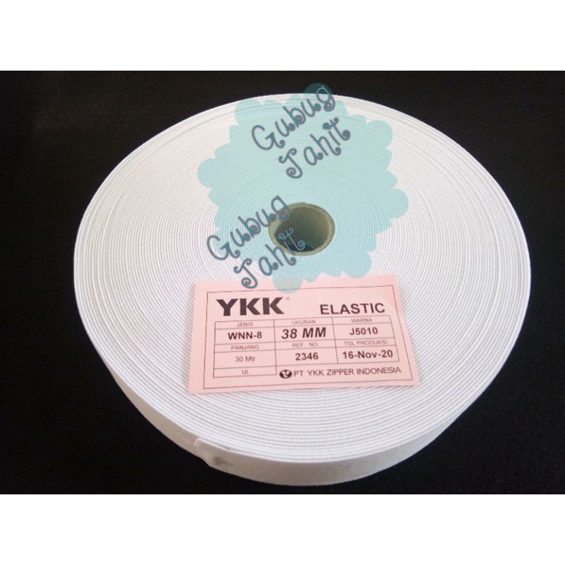 Jual Elastis YKK 38 mm ( meter ) | Shopee Indonesia