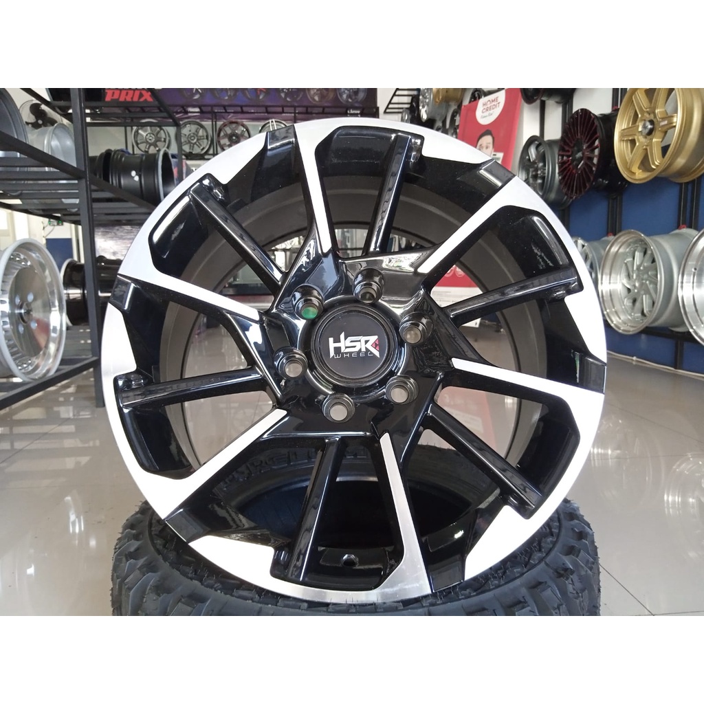 Jual Velg Mobil Racing R18 HSR HOLLO Warna BMF Buat Fortuner pajero ...