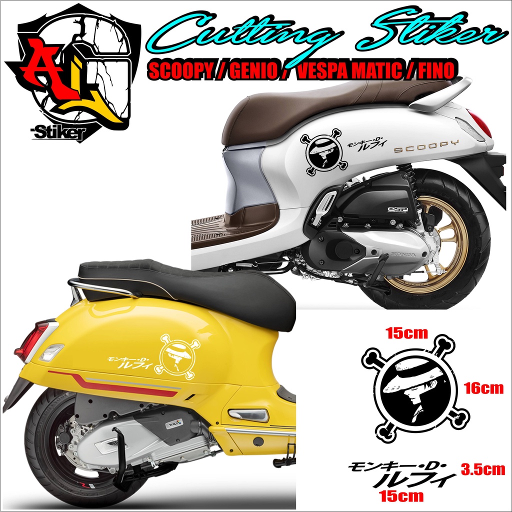 Jual STICKER/STIKER/CATING/CUTTING/SC.071/STRIPING FAZZIO/GENIO/VESPA ...