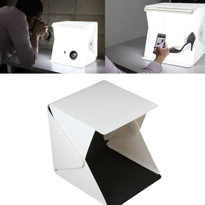 Jual Mini Photo Studio Light Box Led Mini Foto Studio Kecil Small ...