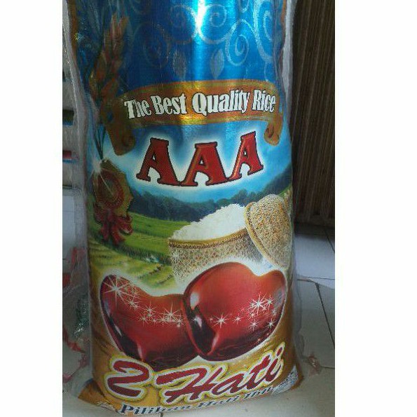 Jual Beras AAA 2Hati 25 kg | Shopee Indonesia