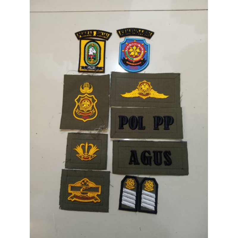 Jual Bordir Timbul Satpol PP Pol PP 3D | Shopee Indonesia