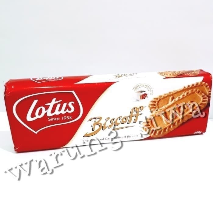 Jual biskuit lotus biscoff the original caramelized biscuit 250 gram ...