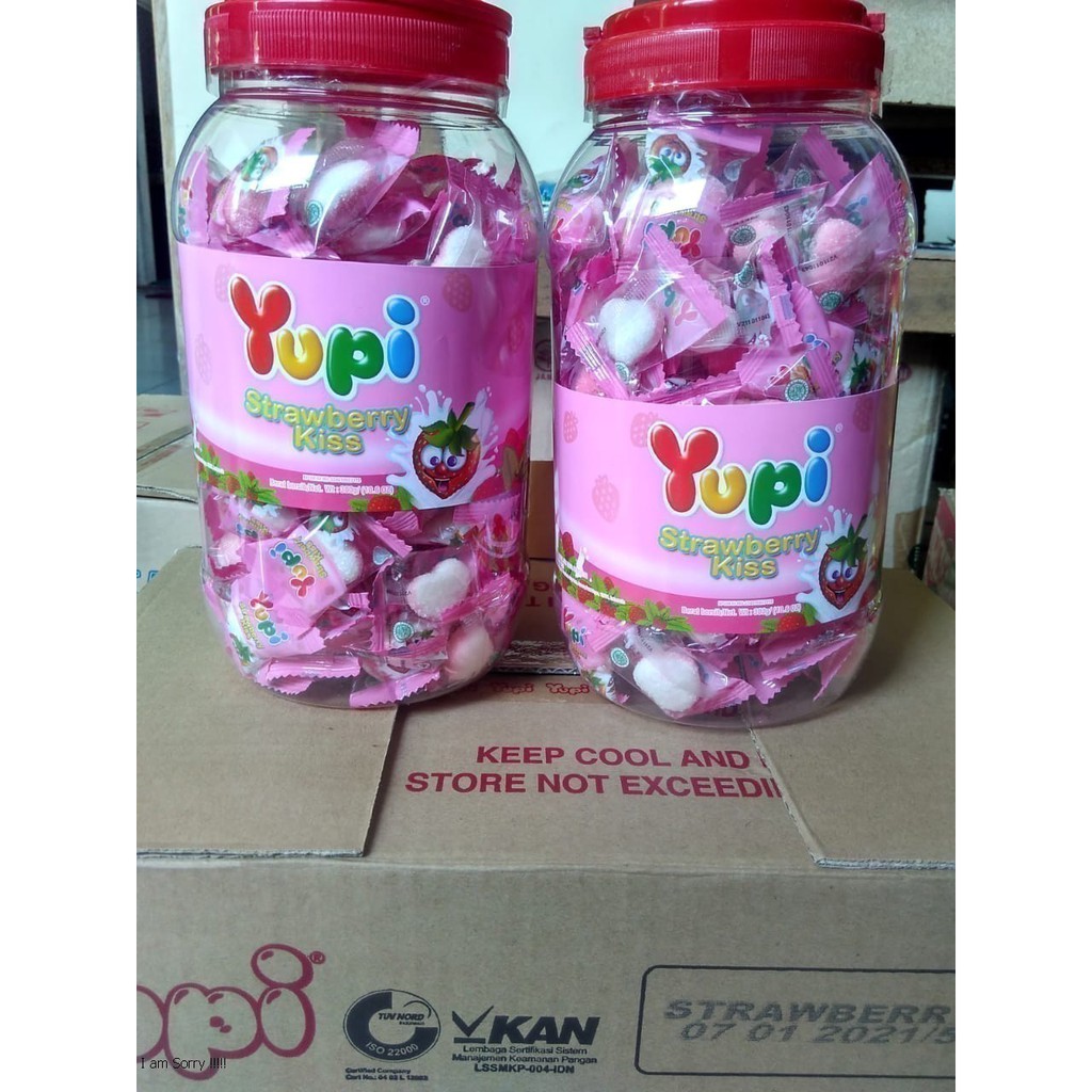 Jual Permen Yupi toples Isi 125pcs | Shopee Indonesia