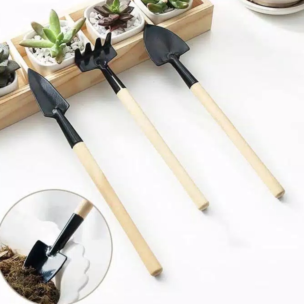 Jual Alat Menanam Sekop Mini 3 Pcs Mini Gardening | Shopee Indonesia
