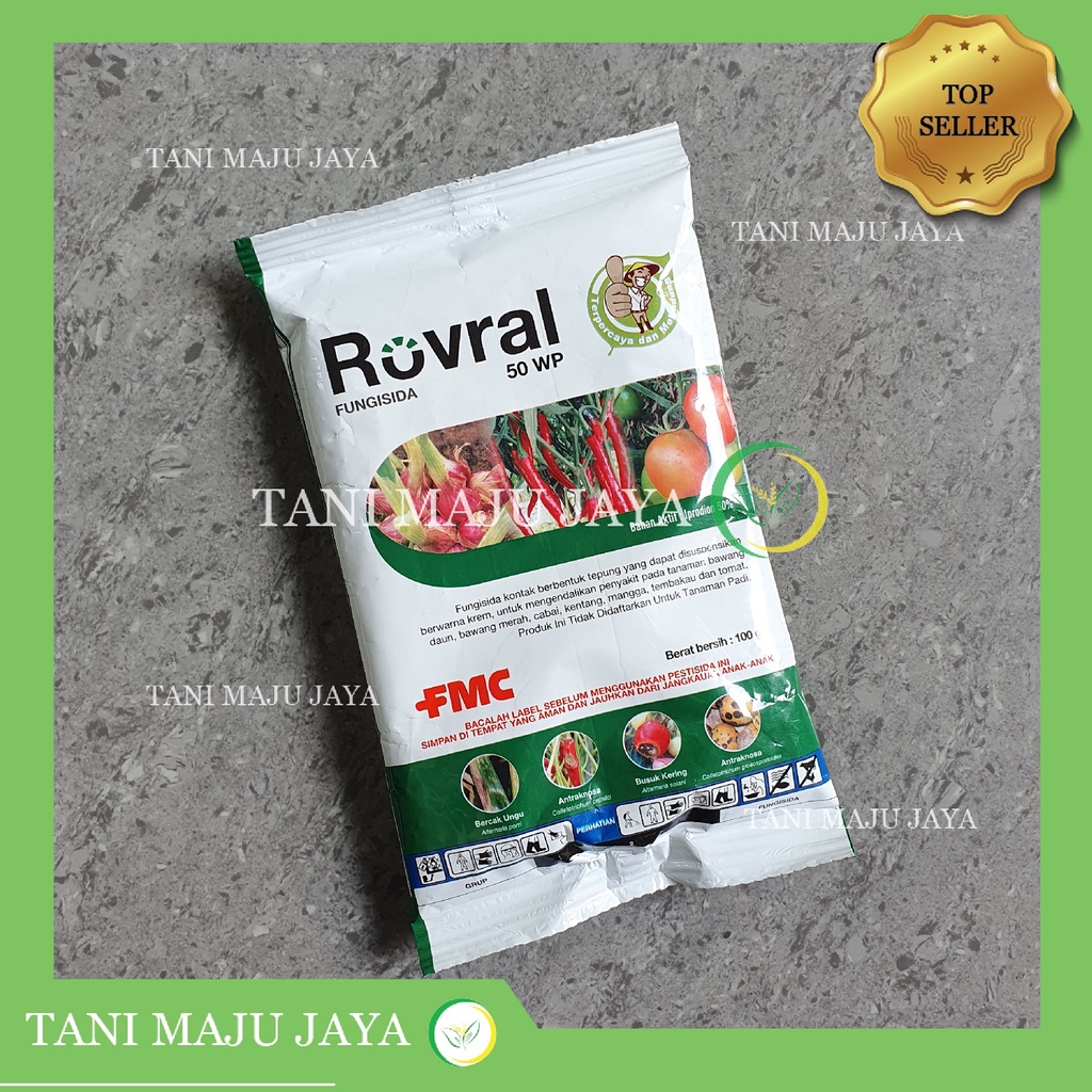 Jual Fungisida Rovral 50WP 100 gram ORIGINAL 100% Obat Jamur Tanaman ...