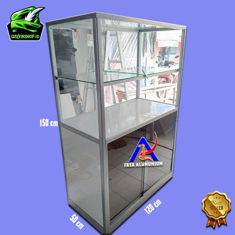 Jual Etalase Gerobak Alumunium Masakan | Shopee Indonesia