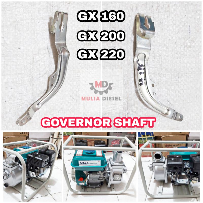 Jual Governor Arm Shaft Gubernur Handle Setelan Gas Shaft Mesin ...