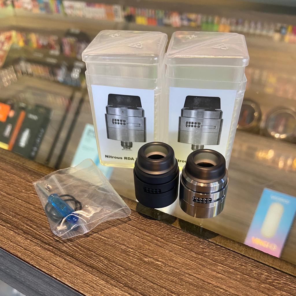 Jual NITROUS RDA 22mm by Koko Sarang X DamnVape CLONE | Shopee Indonesia