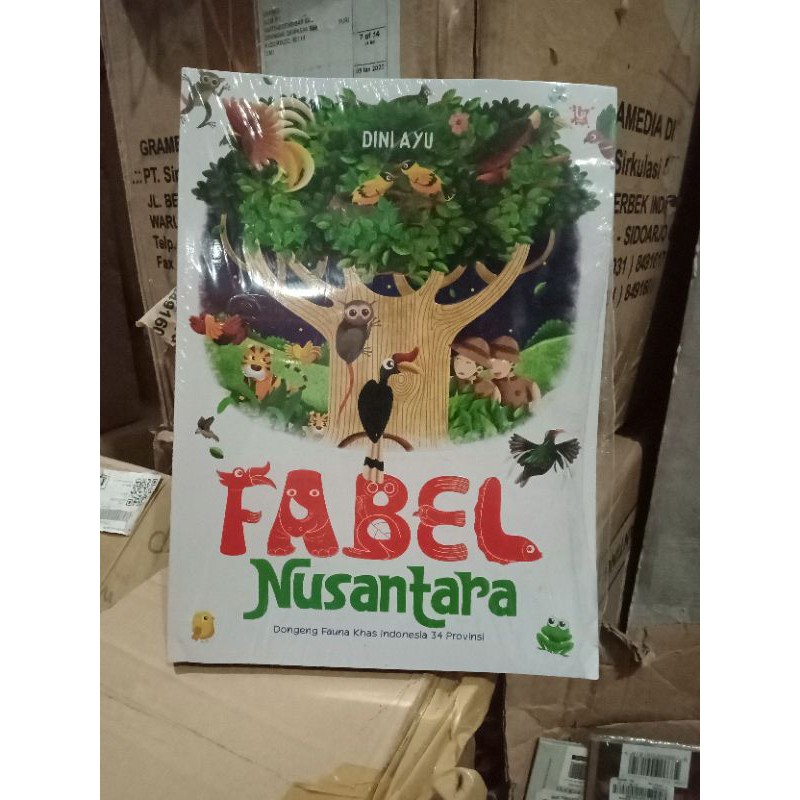 Jual Fabel Nusantara - Dongeng Fauna Khas Indonesia 34 Provinsi - Dini ...
