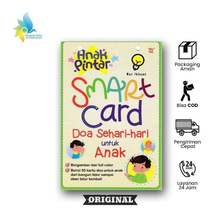 Jual Kartu Peraga - Smart Card Doa Sehari-Hari untuk Anak | Shopee ...