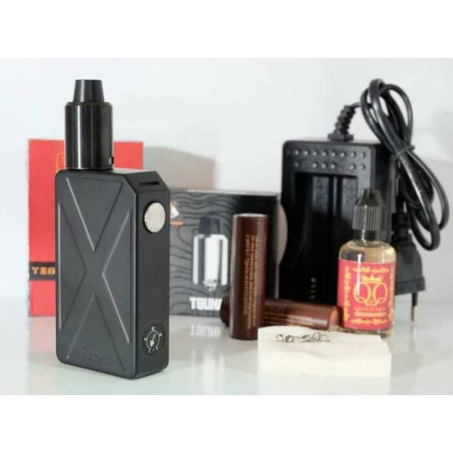 Jual PAKET NGEBUL HEMAT MOD TESLA INVADER 3 240W AUTHENTIC KIT RDA ...