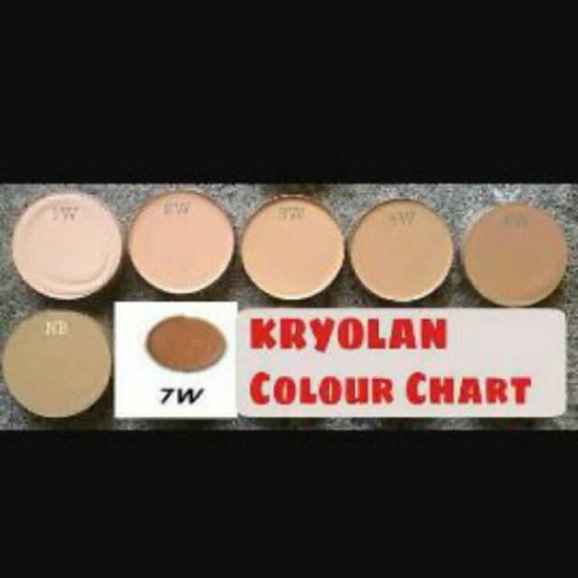 Jual KRYOLAN COLOUR CHART ORIGINAL | Shopee Indonesia