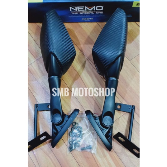 Jual SPION R25 TANGKAI TANGGUNG MEREK NEMO ORIGINAL R25 R15 V3 NMAX PCX ...