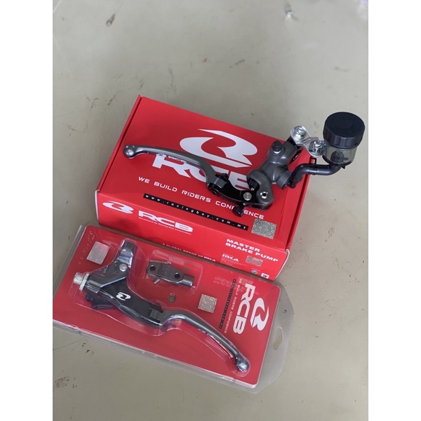 Jual master rem kanan rcb s1 14mm radial black dan silver dan grey 17mm ...