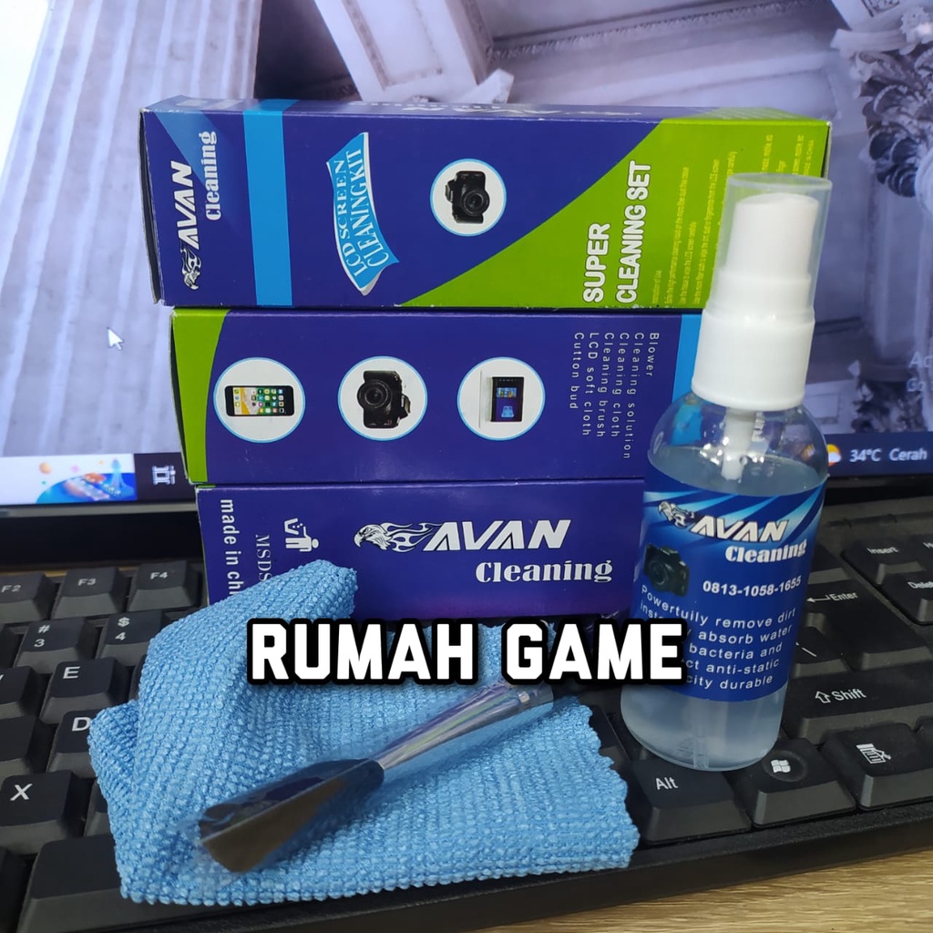 Jual Cleaning Kit Pembersih Laptop Super Cleaner Kit Layar Lcd Dll ...