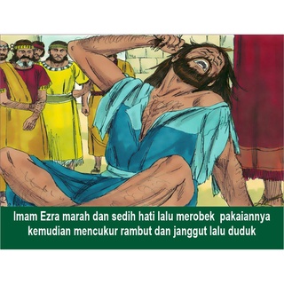 Jual Komik Alkitab Anak - Imam Ezra Mengaku Dosa Israel - seri buku ...
