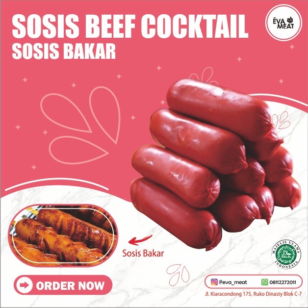 Jual Sosis beef cocktail / Sosis cocktail merah / sosis cocktail ...