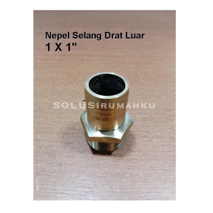 Jual Nepple Selang Air Drat Luar 1" Selang 1" Nipple Nipel Nepel Selang ...