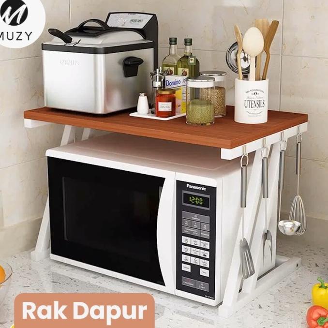 Jual Muzy Rak Microwave Rak Tempat penyimpanan Rak Oven HRM402 Lc ...