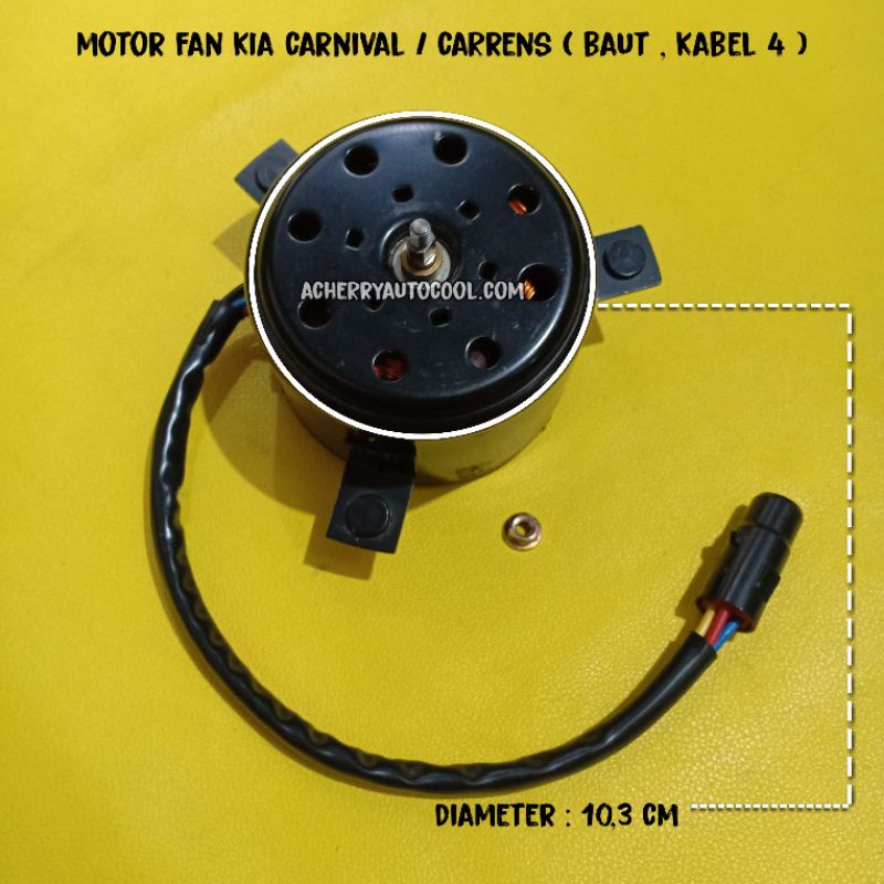 Jual Motor Fan AC KIA Carnival/ Carrens Model Baut Kabel 4 | Shopee Indonesia