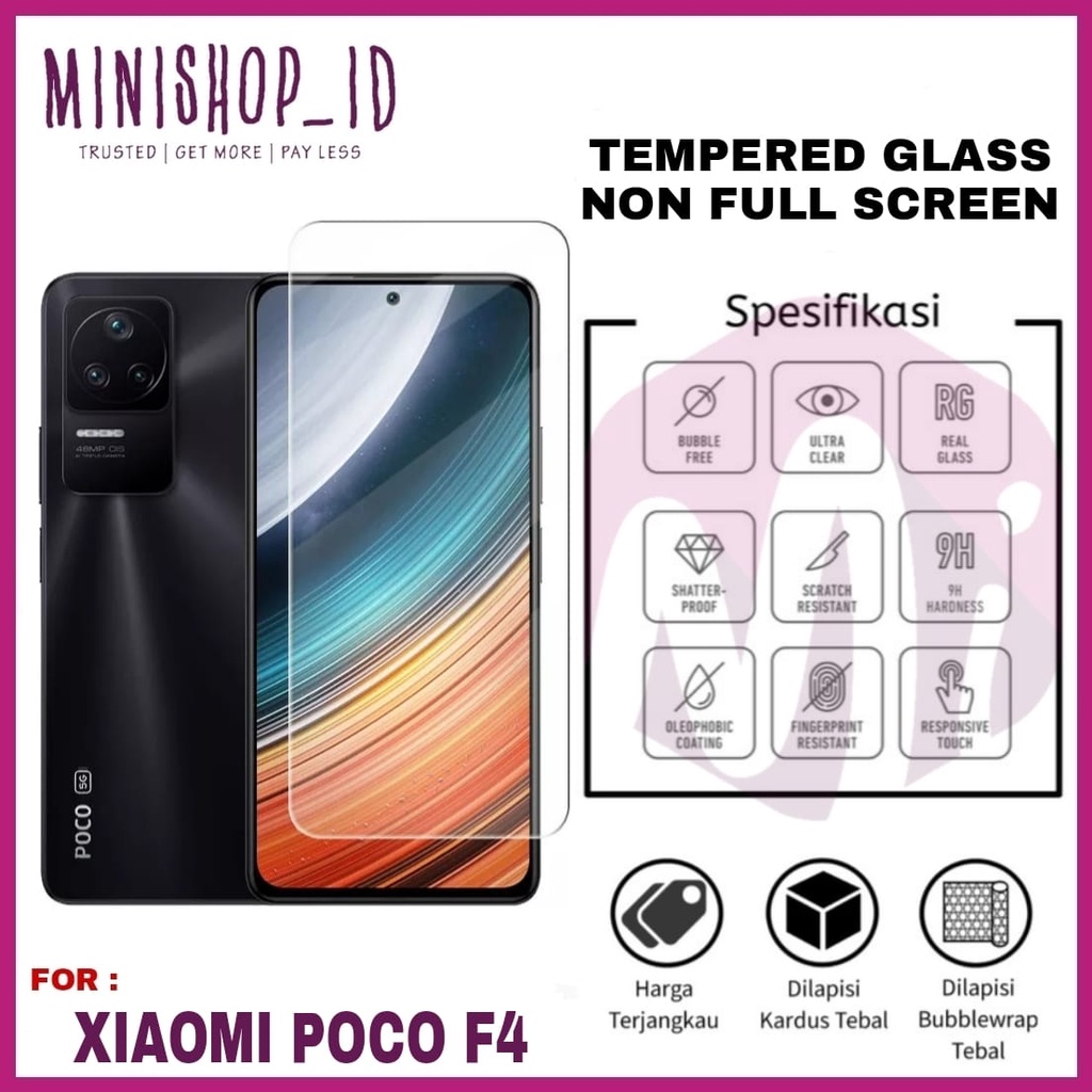 Jual XIAOMI POCO F4 5G ANTI GORES TEMPERED GLASS FULL GLUE ANTI GORES ...