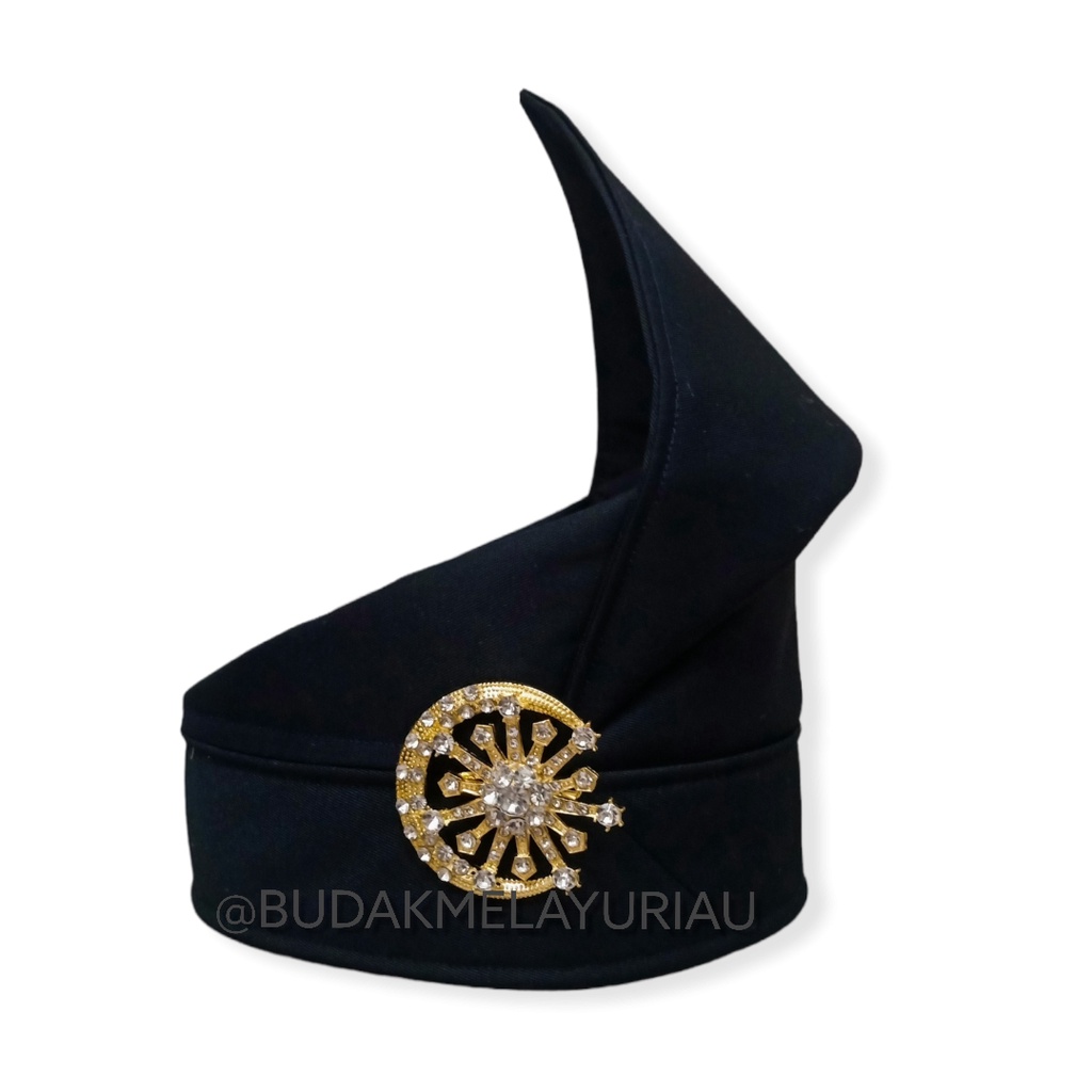Jual TANJAK MELAYU FULL SONGKET IKAT MAHKOTA ALAM BUDAK MELAYU RIAU ...