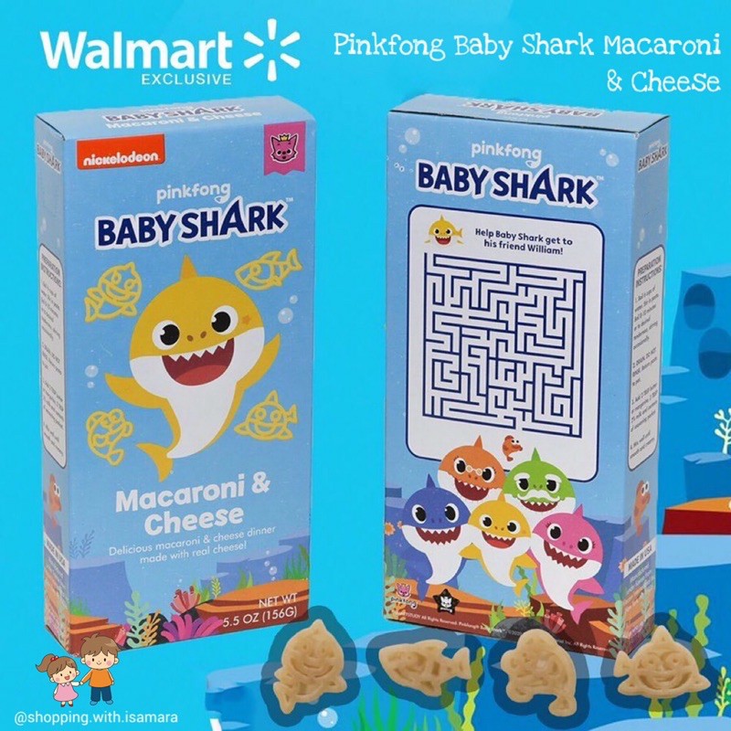 Jual Pinkfong Baby Shark Macaroni and Cheese / Makanan Makaroni dan ...