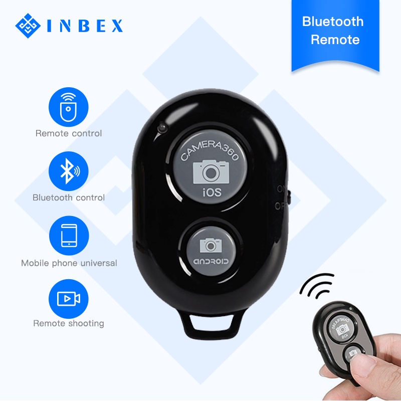Jual REMOTE remot BLUETOOTH SHUTTER TOMBOL SELFIE ANDROID IPHONE ...