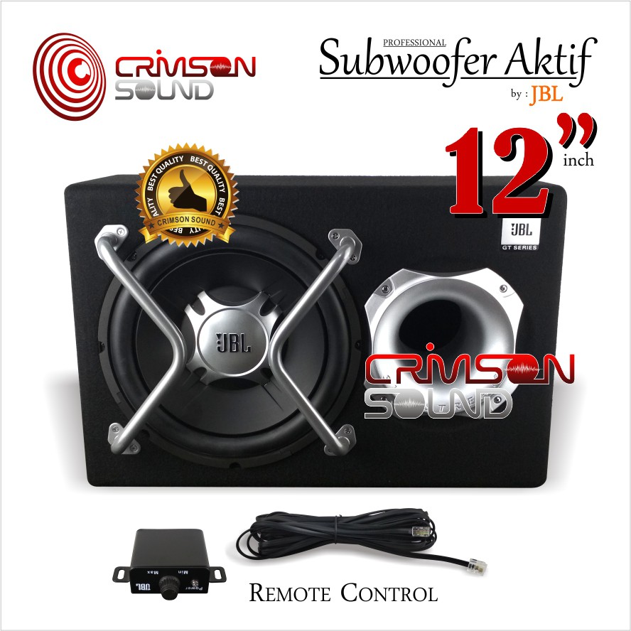 Jual SUBWOOFER AKTIF 12 inch JBL GT-BassPro 12 ORIGINAL | Shopee Indonesia
