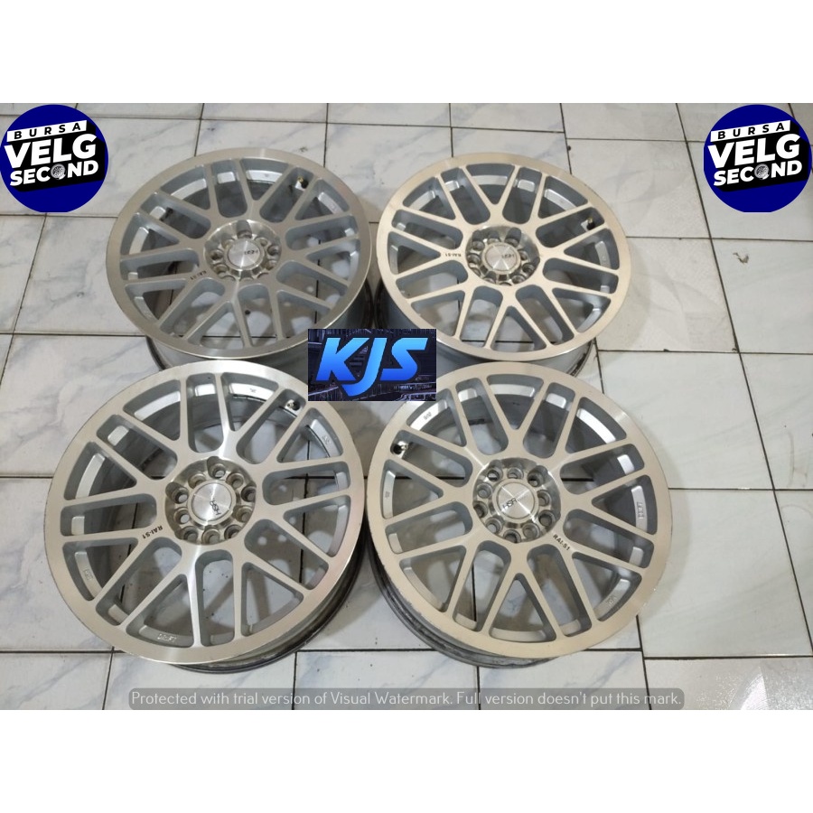 Jual VELG SECOND MODEL RAI-S1 R17X7,5 10X100/114,3ET40S/P | Shopee ...