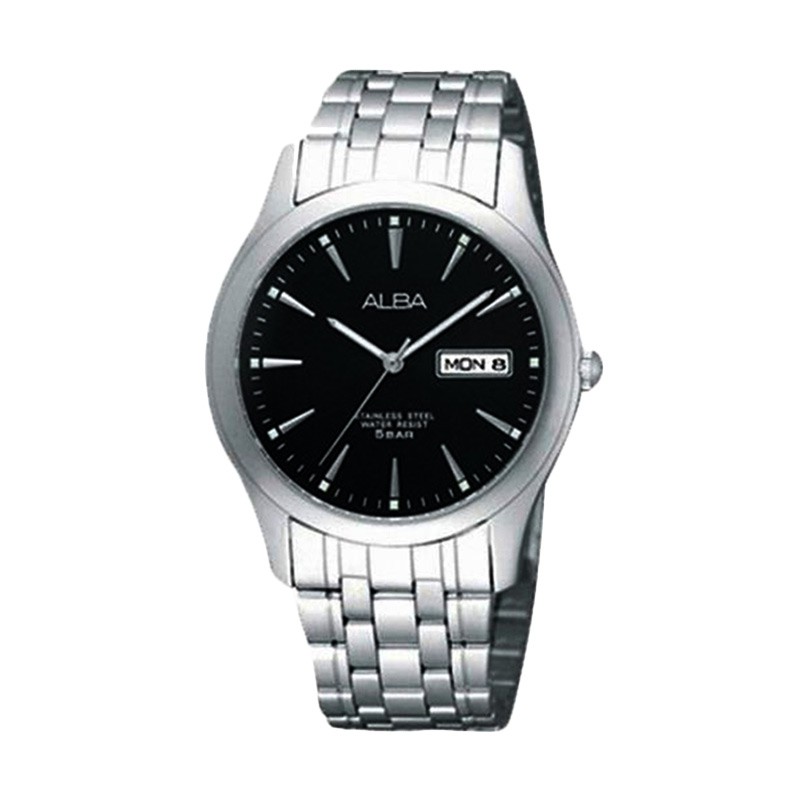 Jual ALBA ORIGINAL - GARANSI RESMI - STAINLESS BAND - 02 | Shopee Indonesia