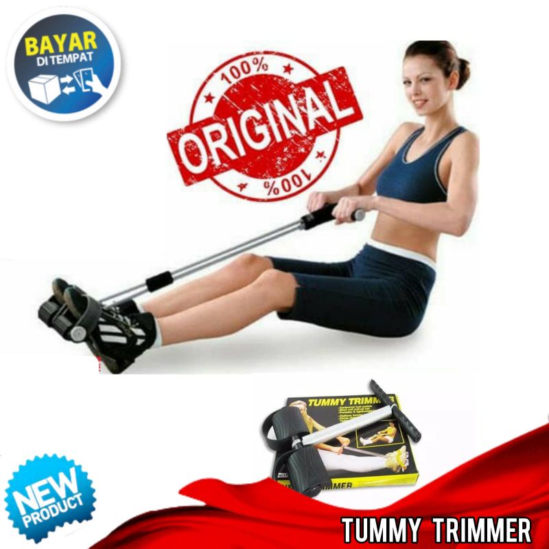 Jual TUMMY TRIMMER ALAT PELANGSING ALAT OLAHRAGA PERUT OTOT LENGAN ALAT ...