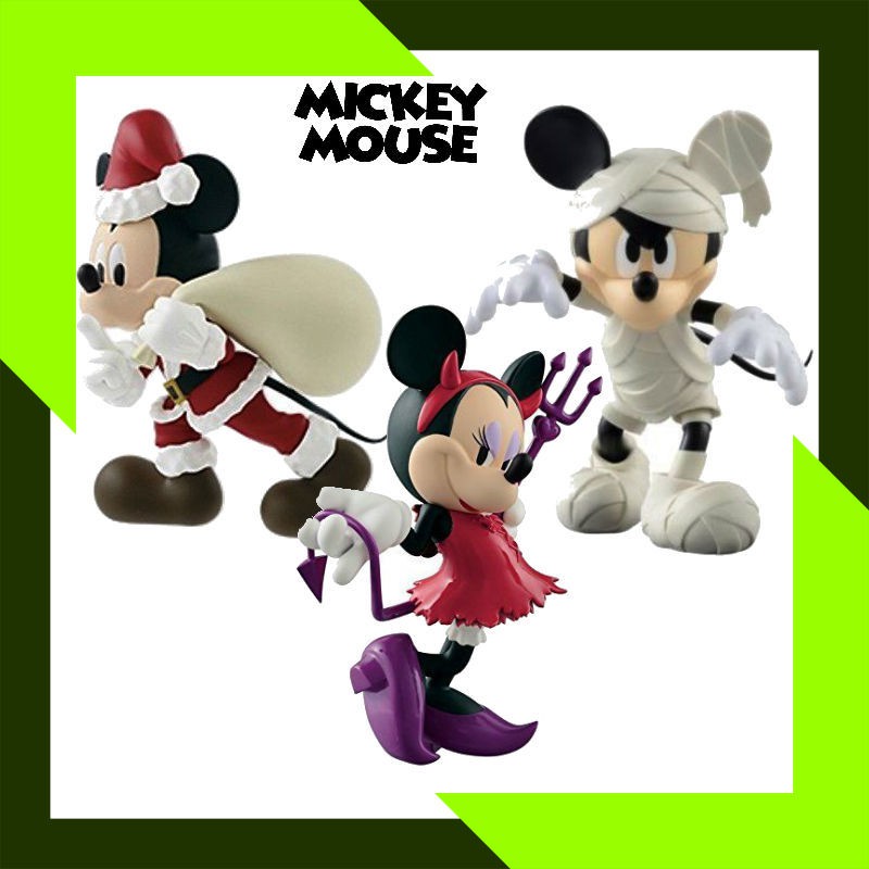 Jual Action Figure Import Karakter Dxf Mickey Minnie Mouse Devil Gaya ...