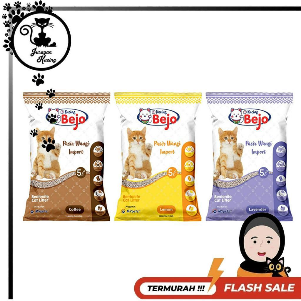 Jual pasir kucing BEJO 10 liter cat litter gumpal wangi 10L / 10LITER ...