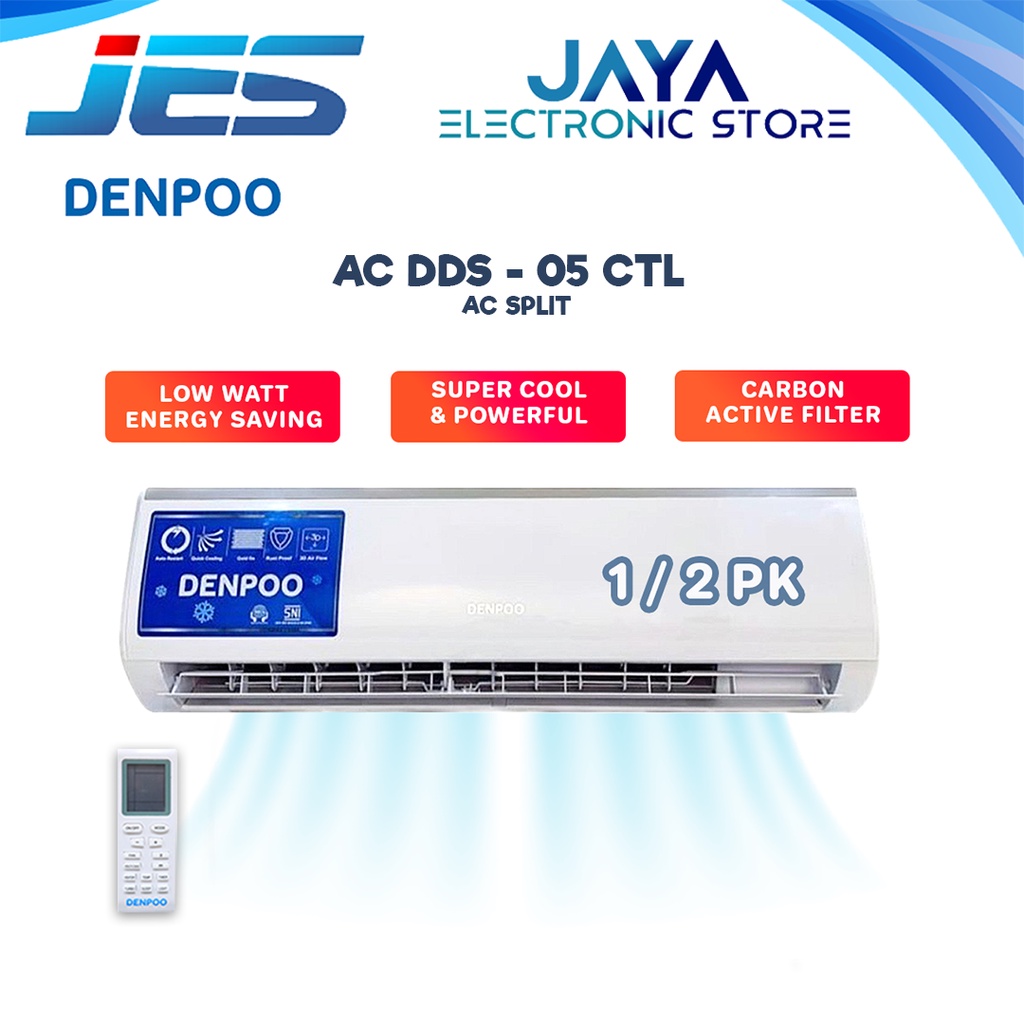 Jual Denpoo AC DDS 05 CTL 1/2 PK | Shopee Indonesia