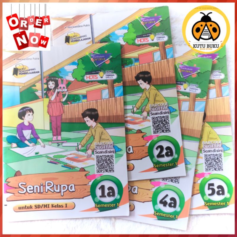 Jual LKS Seni Rupa Kelas 1,2,4,5 SD/MI Kurikulum Merdeka Semester 1 - Putra Nugraha | Shopee ...